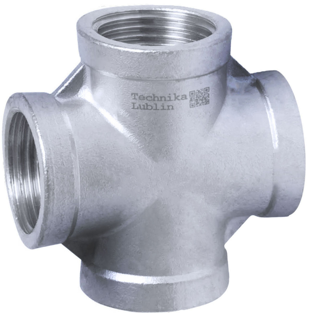 agroweze.pl > Czwórnik 1" nierdzewny GW 16 bar agroweze.pl